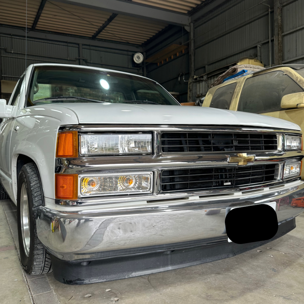 1995年 シボレー C1500 ショック交換！ | BodyWorks Ritz（ボディワークスリッツ）アメ車を中心とした中古車販売、修理 ...